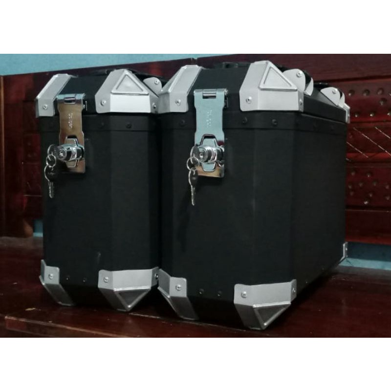 Jual Side Box pannier 25 liter RYU ADV (box samping) | Shopee Indonesia