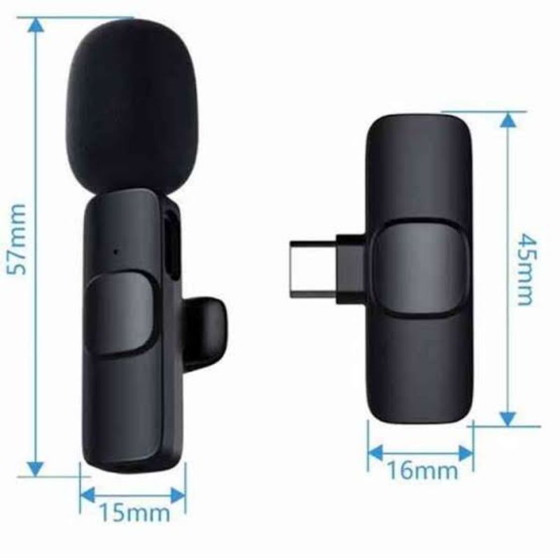 Jual RY - Microphone Mic Hp Clip On K8 Type C Handphone Lavalier ...