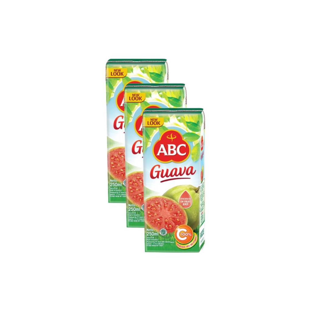 Jual ABC Jus Jambu 3 x 250 mL | Shopee Indonesia