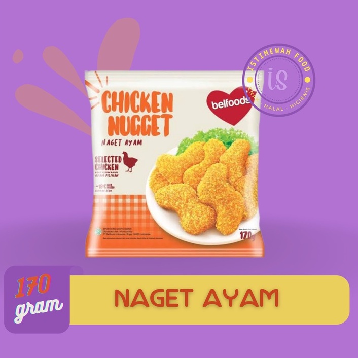 Jual BELFOODS CHICKEN NUGGER 170GR | Shopee Indonesia