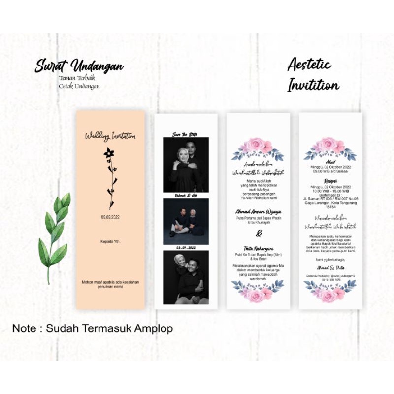 Jual UNDANGAN REPEAT ORDER (KURANGAN) | Shopee Indonesia