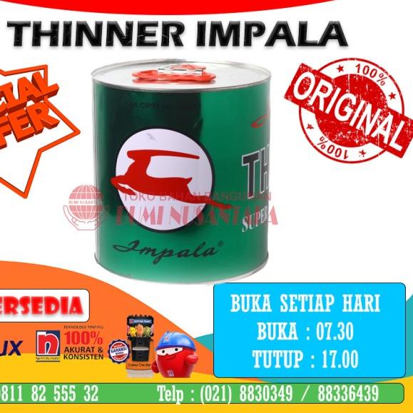 Jual Thiner Impala 5L Tiner Impala 5liter Impala 5 liter Thinner Impala ...