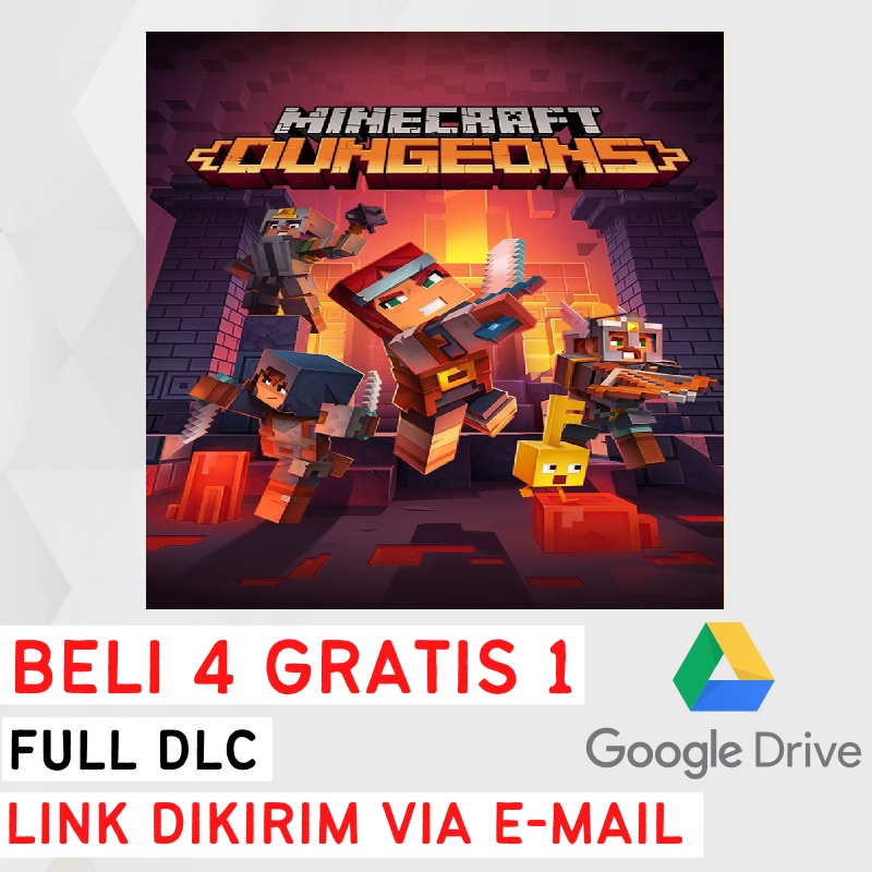 Jual MINECRAFT DUNGEONS ULTIMATE EDITION - GAME PC - GAME LAPTOP - LINK ...