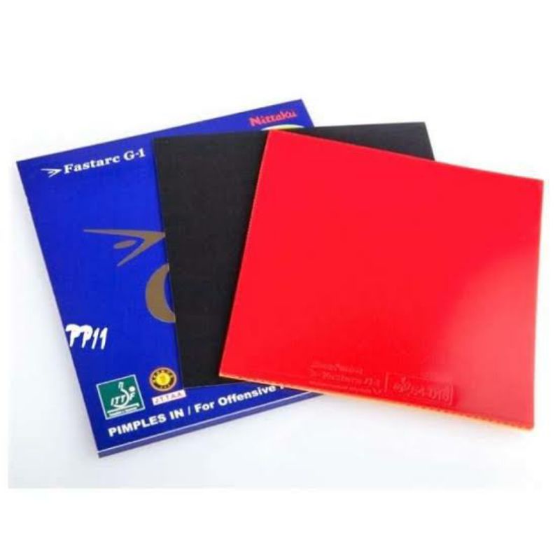 Jual Nittaku Fastarc G1 Rubber Karet Pingpong Fast Arc G-1 Bet Tenis ...