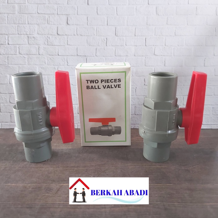 Jual STOP KRAN 1/2" INCH 3/4 " INCH PVC - BALLVALVE VIPER | Shopee ...