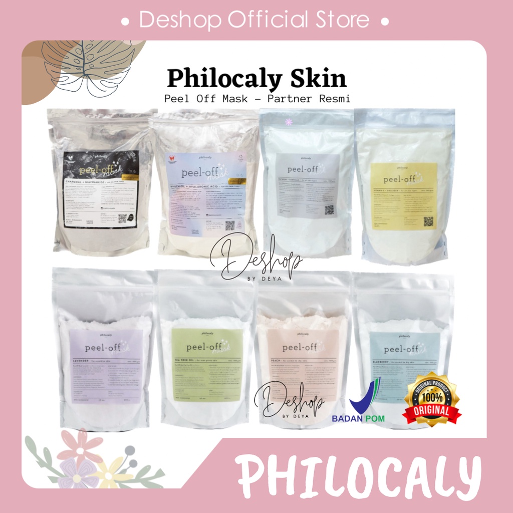 Jual BPOM- PHILOCALY SKIN PEEL OFF MASK 1KG (PARTNER RESMI) | Shopee ...