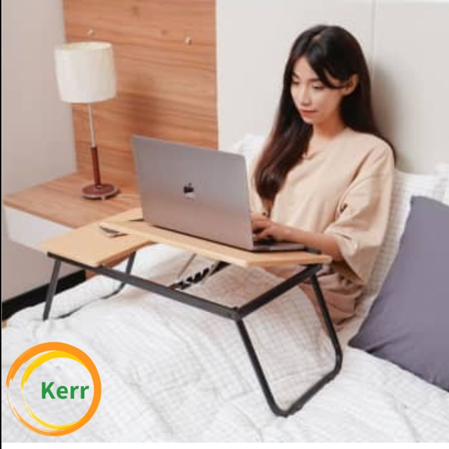 Jual MEJA LAPTOP LIPAT BUKA 55 X 32 PORTABLE MEJA LIPAT KOMPUTER BACA ...