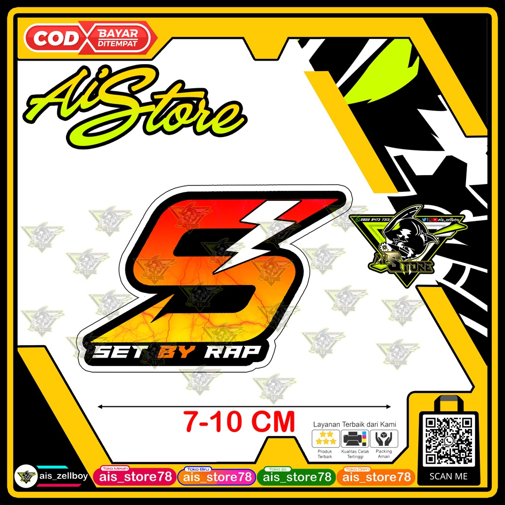 Jual Stiker Set By Rap | Shopee Indonesia