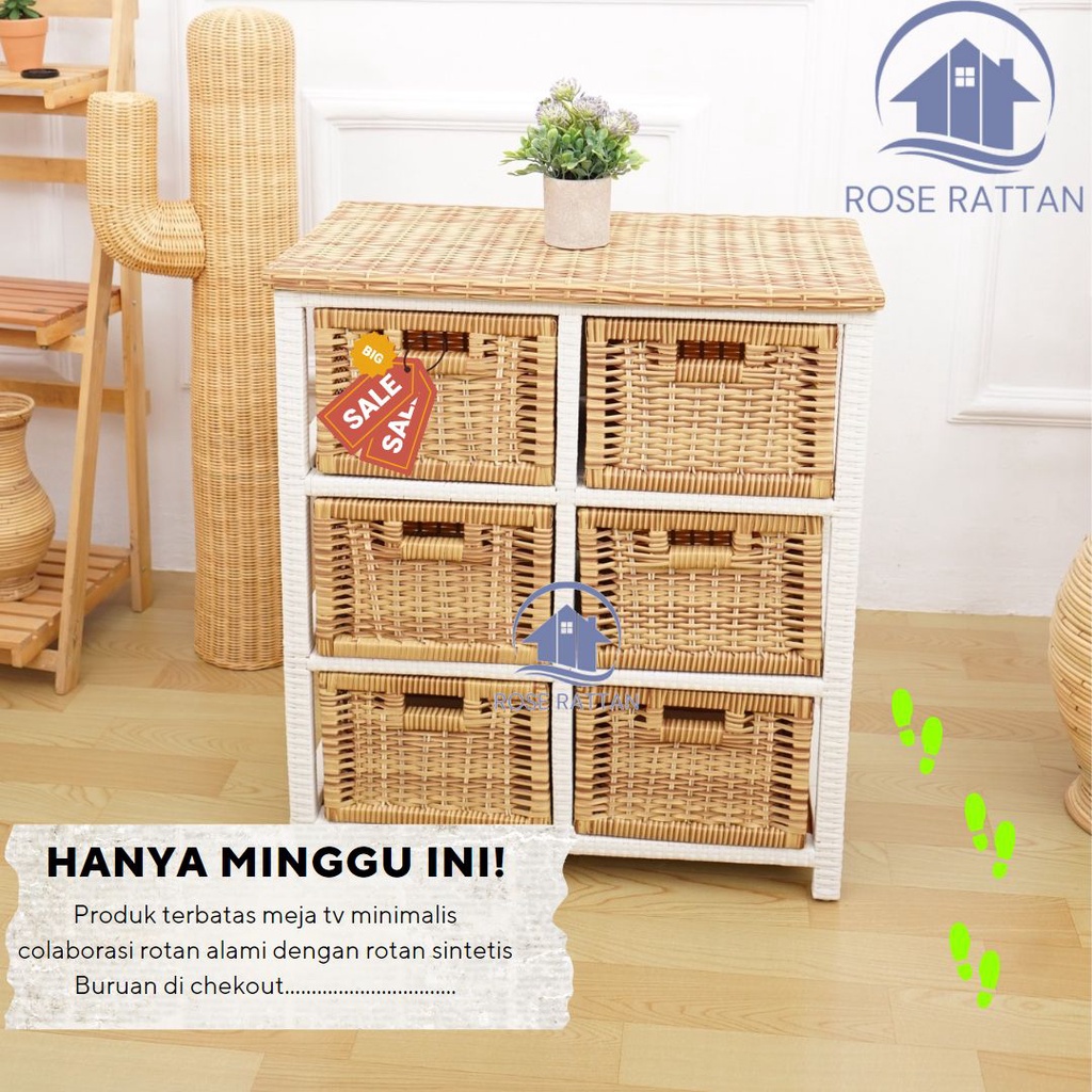 Jual RAK LACI SINTETIS MINIMALIS/LEMARI BAJU ANAK/MODEL KLASIK /NATURAL ...