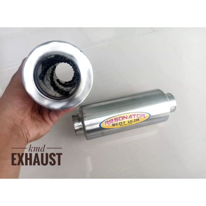 Jual RESONATOR MOBIL RACING RESONATOR MANUAL RESONATOR MATIC STAINLES ...