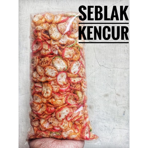 Jual SEBLAK KENCUR/SEBLAK KERING/KERUPUK SEBLAK 250GRAM | Shopee Indonesia