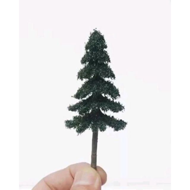 Jual Maket Pohon Cemara Miniatur Mini (+/- 5cm) | Shopee Indonesia