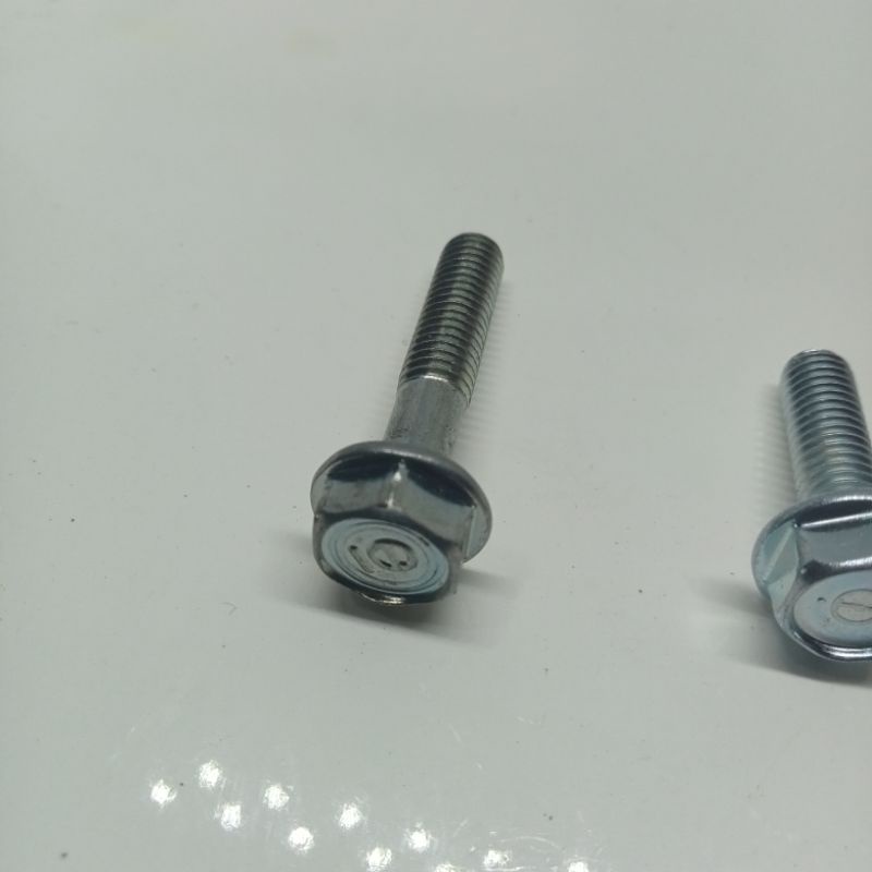 Jual BAUT 10 M6X10 M6X15 M6X20 M6X30 ORI FLANGE TOPI PANJANG 1cm 1,5cm ...