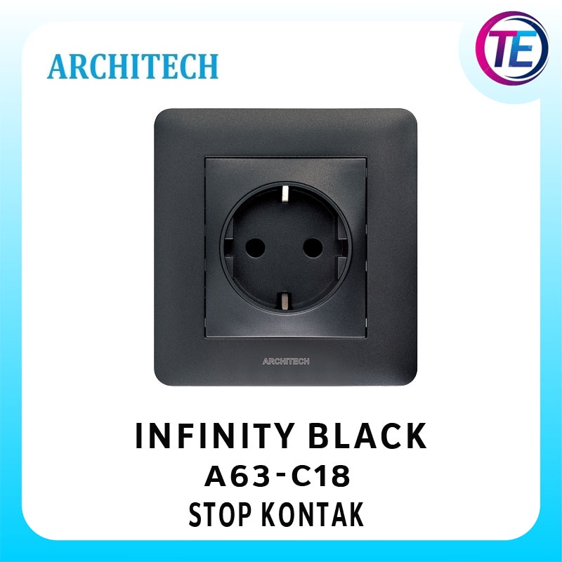 Jual SAKLAR / SAKELAR LAMPU ARCHITECH INFINITY A63 2.1 Black SERIES NEW | Shopee Indonesia