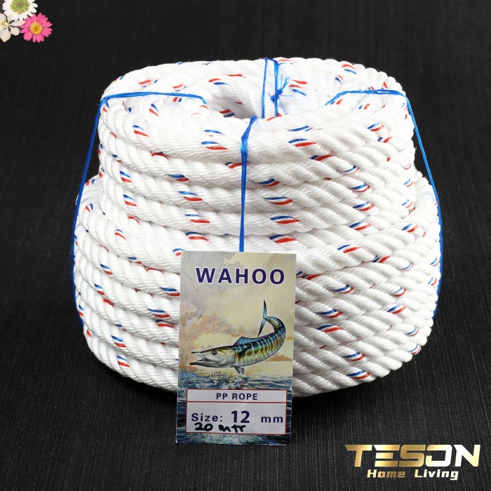 Jual Tali Kawat Tali Tambang Ppd 12 Mm 20 Meter Pp Propyline Nilon ...