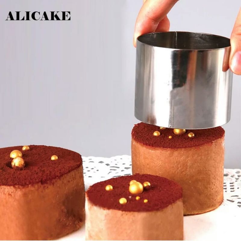 Jual mousse ring Korean cake / ring roti bulat tinggi 6cm | Shopee ...