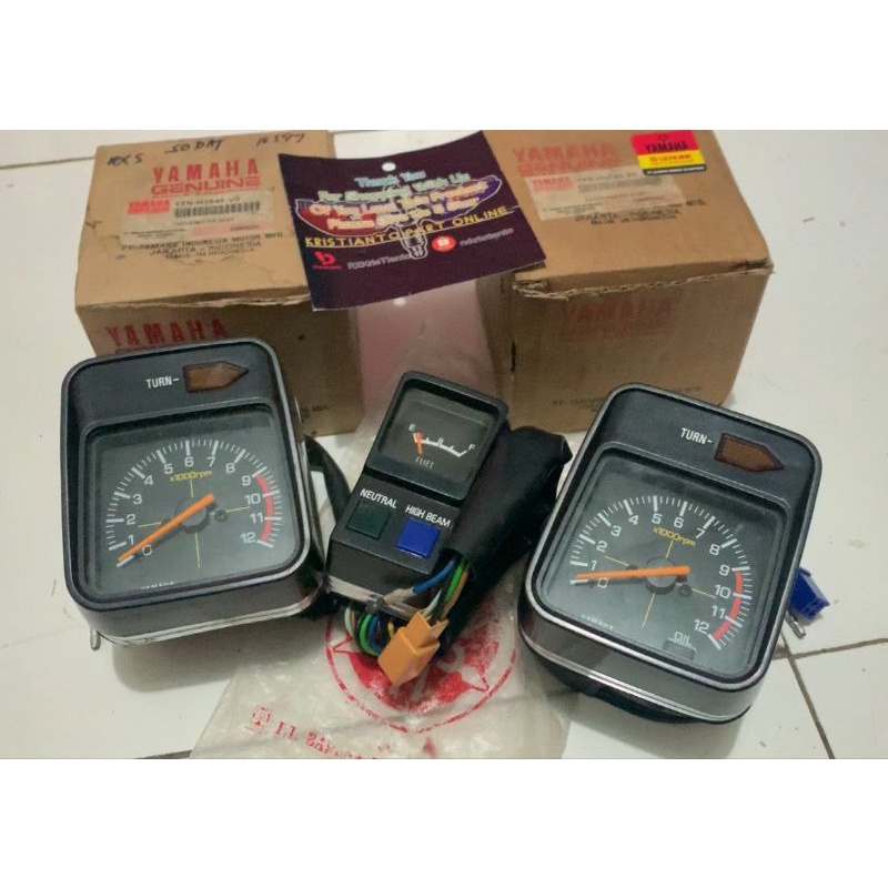 Jual speedometer speedo meter tachometer assy 1tr rxking rx king kobra ...
