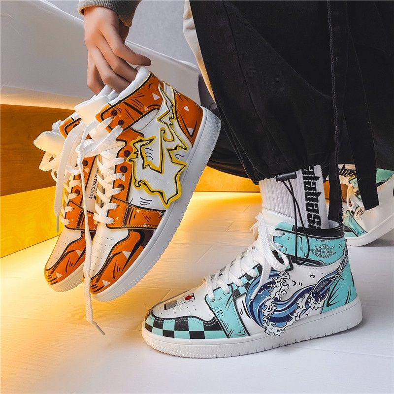 Jual sepatu Feno anime KIMETSU NO YAIBA Running shoes Demon slayer ...