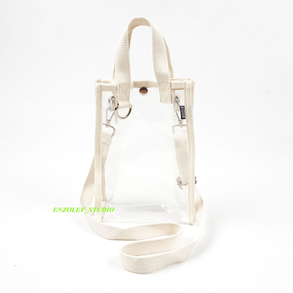 Jual tas transparan - tas selempang transparan - tas pvc - tas mika - tas kpop - tas konser ...