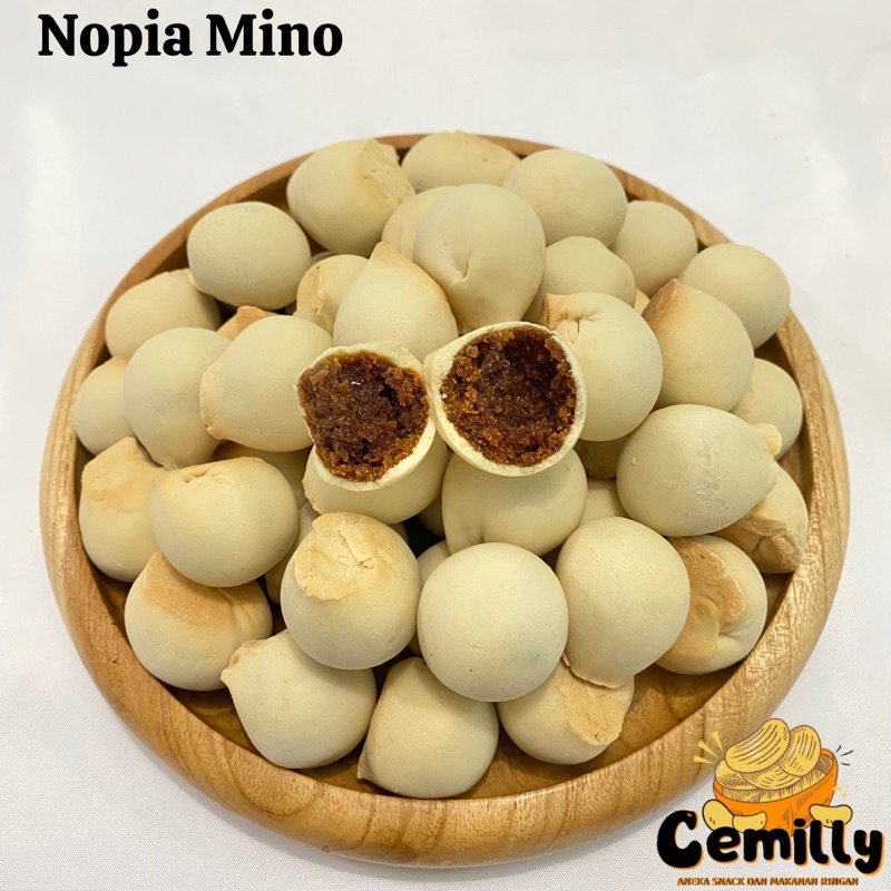 Jual [CEMILLY] 1000gr Nopia Mino Cemilan Snack Kiloan | Shopee Indonesia