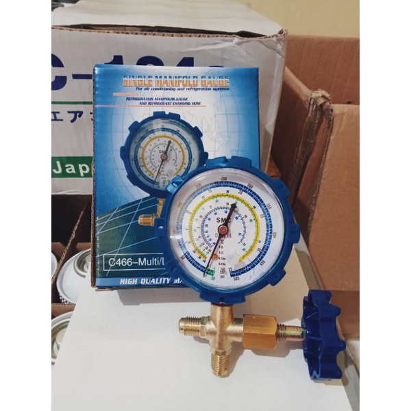 Jual MANIFOLD SINGLE R22 / R134 CT-466A | Shopee Indonesia