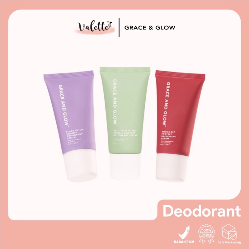 Jual Grace and Glow Deodorant Serum | Shopee Indonesia