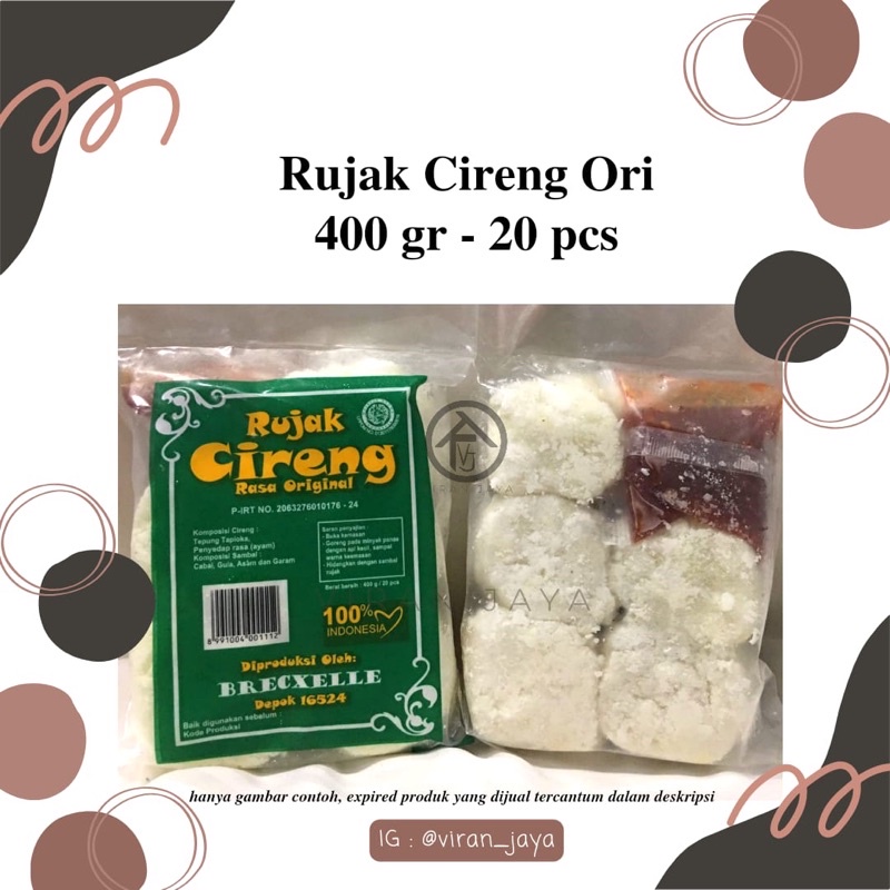 Jual Rujak cireng ori 400 g - Frozen Food | Shopee Indonesia