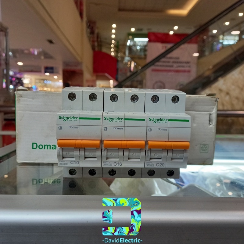 Jual Mcb Domae 2p 6a 10a 16a 20a Schneider | Shopee Indonesia