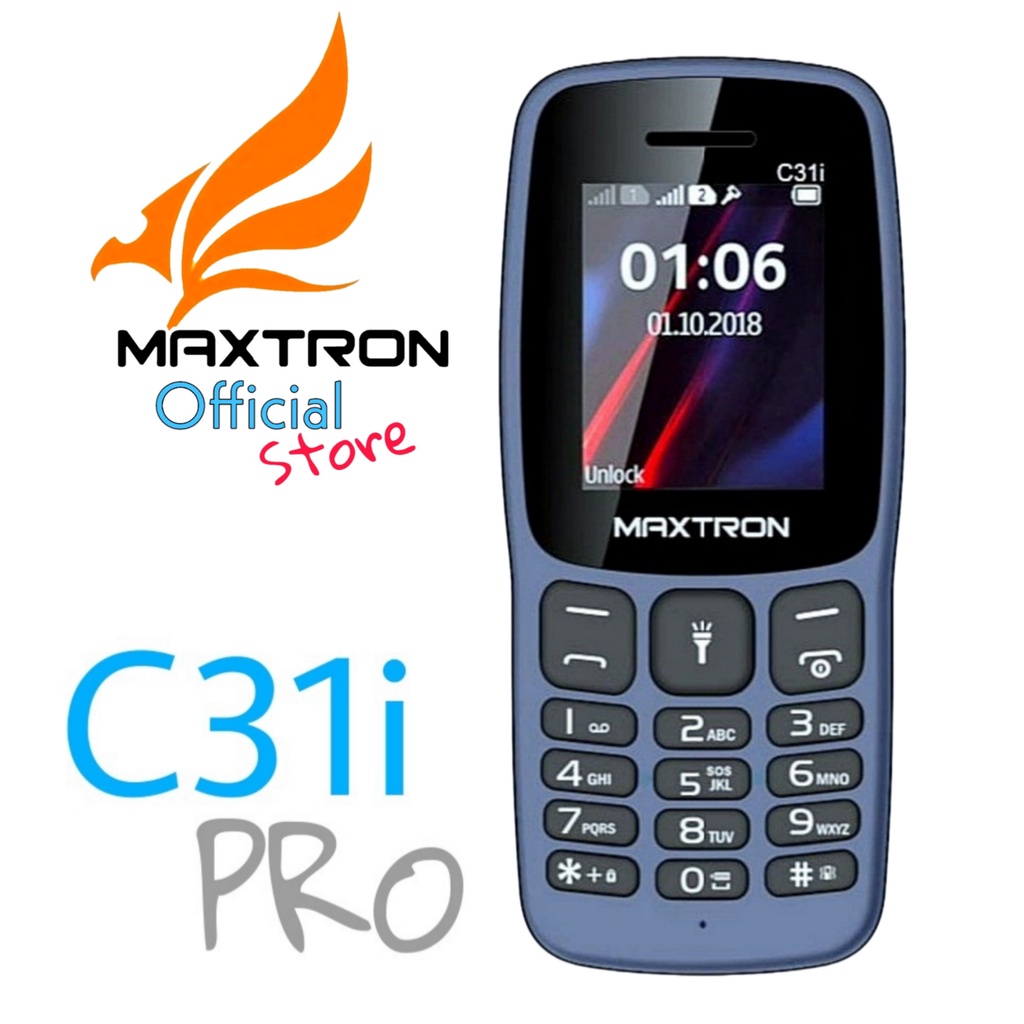 Jual HP MAXTRON C31i PRO -- HP CANDYBAR 1,8" - DUAL SIM - HP MURAH ...