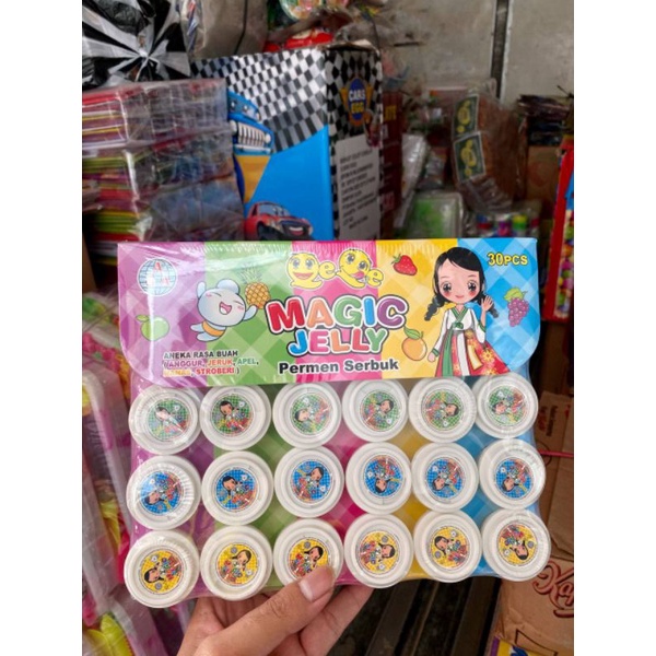 Jual PERMEN SERBUK MAGIG JELLY BENTUK MANGKOK ISI 30PCS VIRAL | Shopee ...