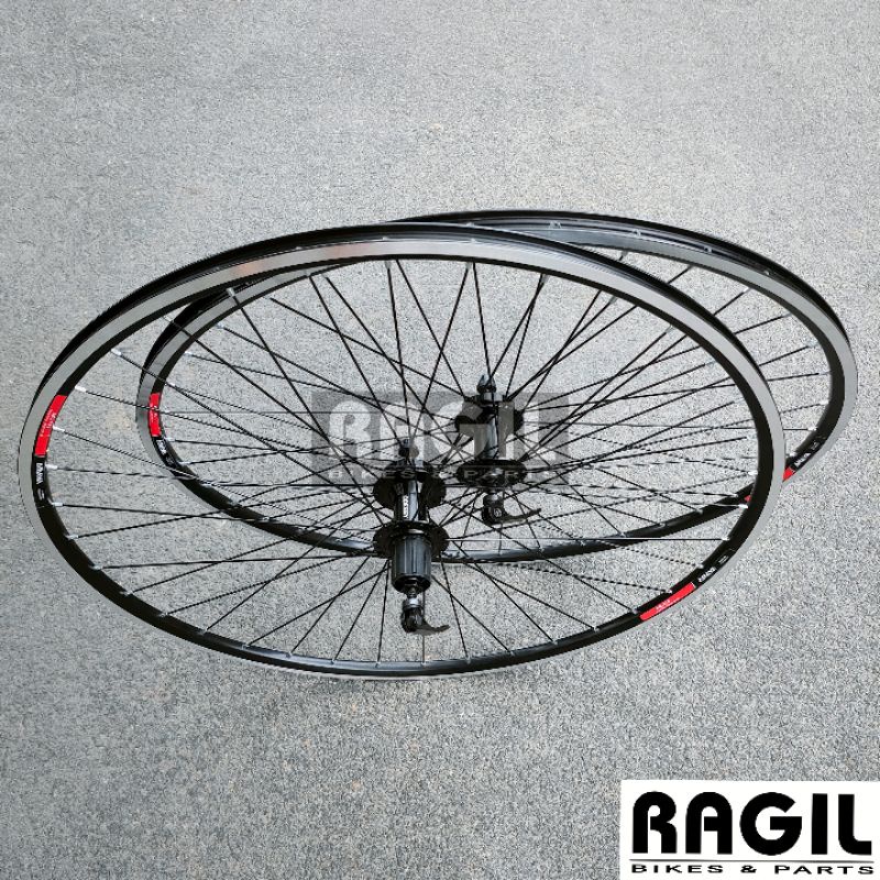 Jual WHEELSET 700C 700 C ARAYA AR719 BALAP ROAD BIKE RIM RIMS LUBANG ...