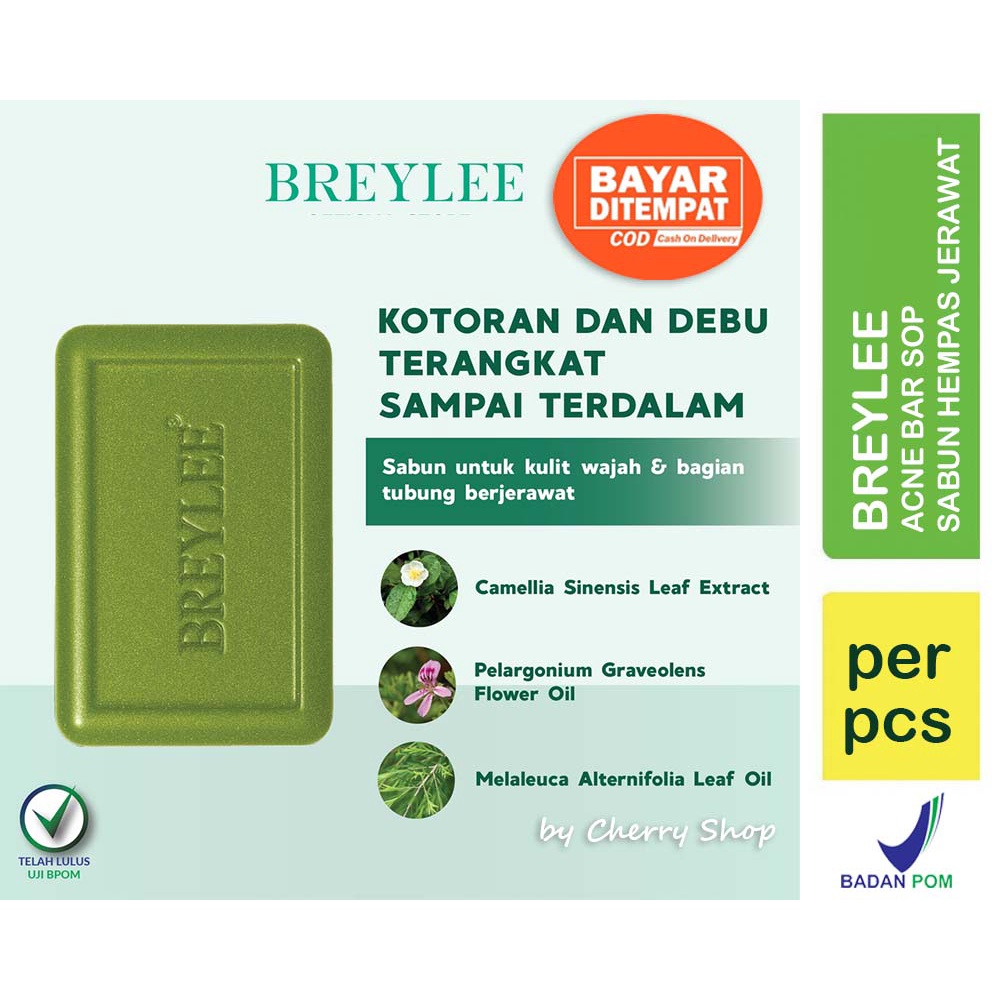 Jual [SABUN ACNE | 80GR] [BPOM] BREYLEE Tea Tree Acne Soap - Sabun ...