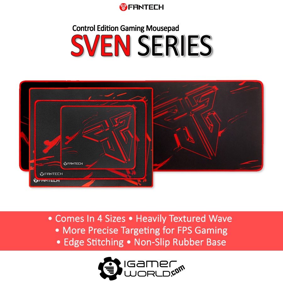 Jual Fantech SVEN Control Edition Gaming Mousepad | Shopee Indonesia