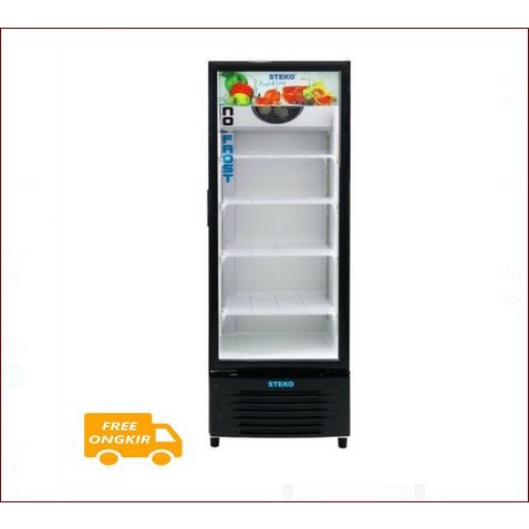 Jual MJM - SHOWCASE STEKO MG 220 / MG220 4 RAK DISPLAY COOLER KULKAS NO ...