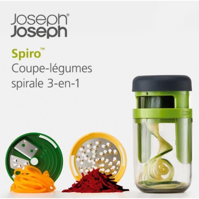 Jual Joseph Joseph Mandolin Parutan Spiro Spiralizer 3in1 Pemotong ...
