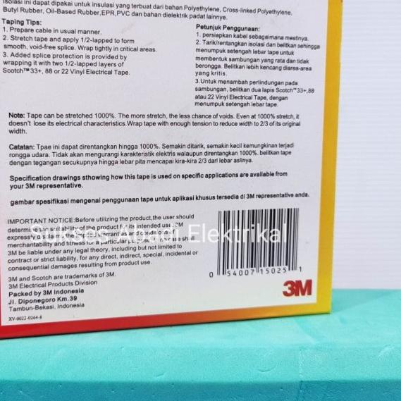 Jual ISOLASI RUBBER KARET 3M SCOTCH 3/4" | Shopee Indonesia