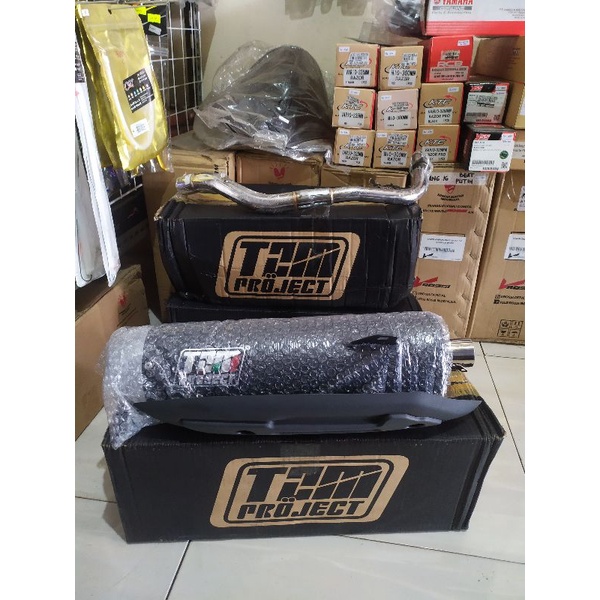 Jual KNALPOT TZM PROJECT ORIGINAL - FULL PACK | Shopee Indonesia