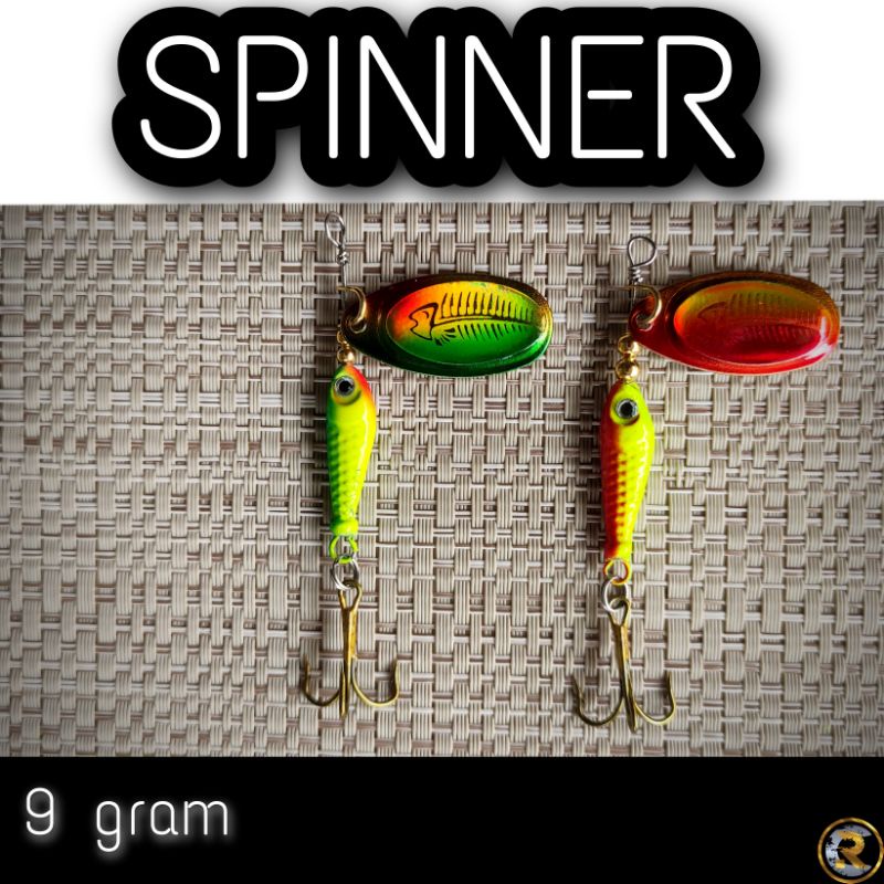 Jual umpan casting SPINNER INLINE berat 9gram | Shopee Indonesia