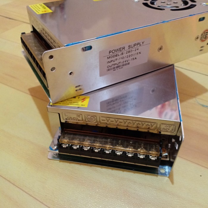 Jual Power Supply Power Supply 24V 15A / Psu 24V 15A Switching Power ...