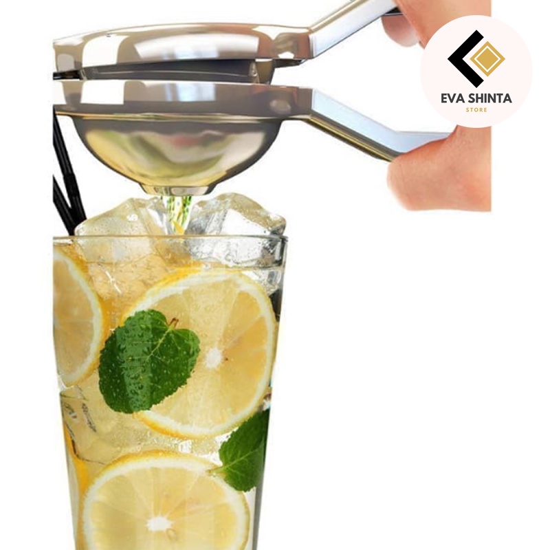 Jual Alat Peras Perasan Lemon Squeezer Jeruk Nipis Stainless Steel Besi ...