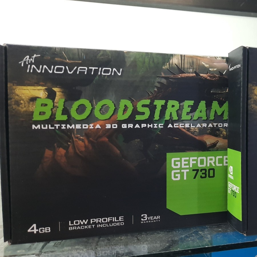Jual VGA INNOVATION GT 730 4GB 128BIT DDR3 BLOODSTREAM RESMI | Shopee ...