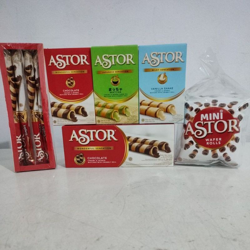 Jual ASTOR DOUBLE CHOCOLATE 40gr 150gr ASTOR SINGLES 216gr | Shopee Indonesia