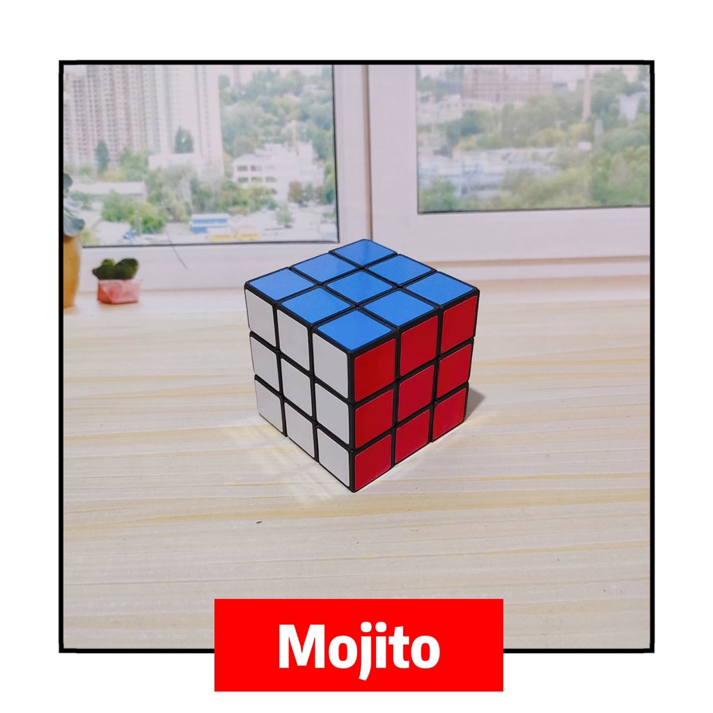 Jual Mainan Edukasi Puzzle Rubik 3X3 Rubic Magic Cube / Rubik 3x3x3 ...