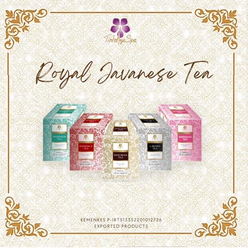 Jual Royal Javanese Tea by Tirta Ayu Spa teh kemasan tea bag isi 12 ...