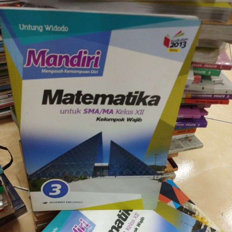 Jual Mandiri Matematika untuk sma kelas 12 wajib | Shopee Indonesia
