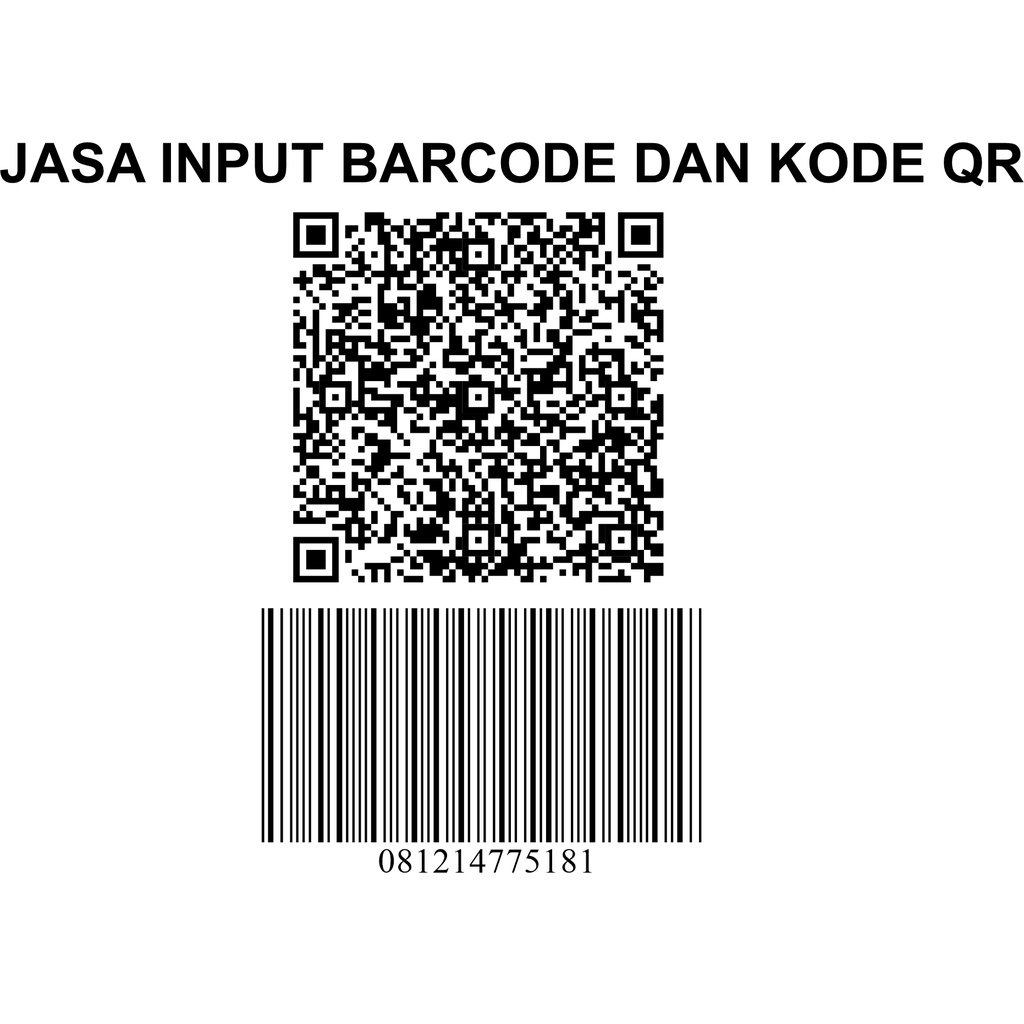 Jual Tambahan BARCODE DAN INPUT DATA | Shopee Indonesia