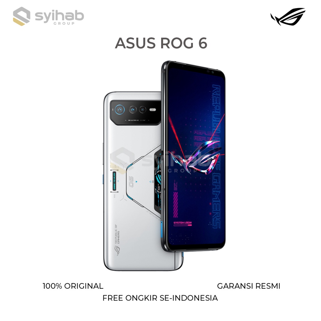 Jual Asus ROG 6 8/256GB, 12/256GB - Garansi 1 Tahun | Shopee Indonesia