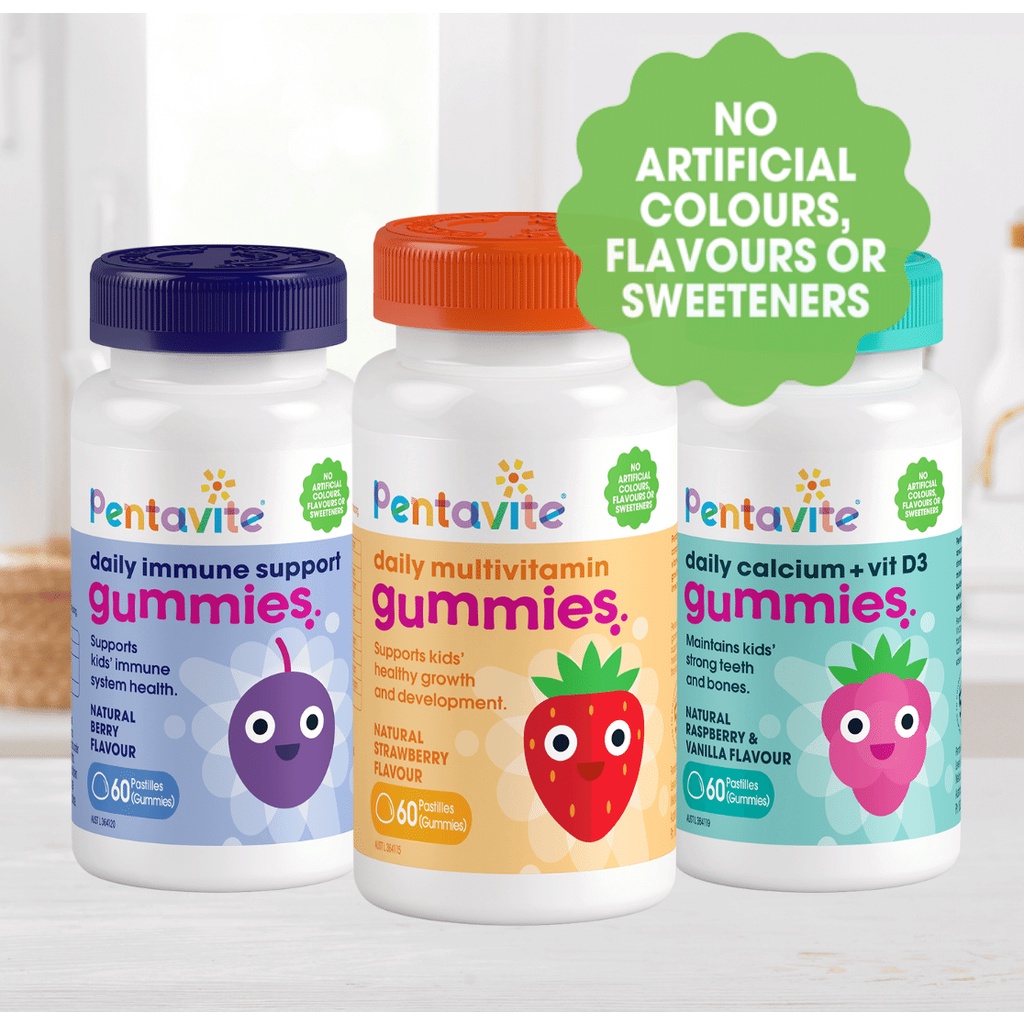 Jual Pentavite Kids Daily Gummies 60s | Shopee Indonesia