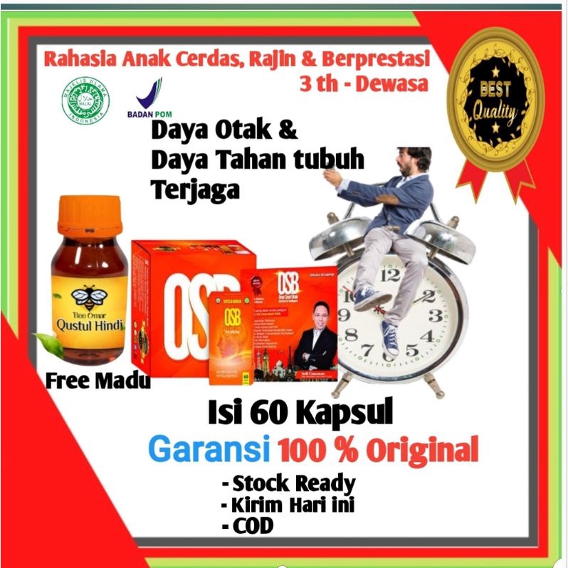 Jual OSB Vitamin Otak Anak Kesehatan OtaK Suplemen Otak Suplemen Anak ...