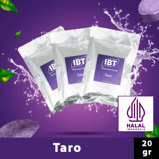 Jual Bahan Minuman Bubuk Rasa Taro. Talas Ungu IBT Premium Powder ...